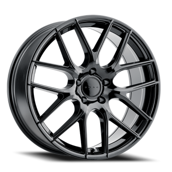 Drag Dr84 Wheels Rims 17x7.5 5x112 5x120 Gloss Black 38mm ...