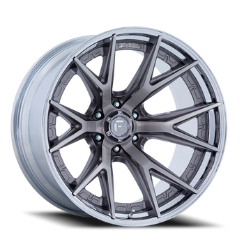 Fuel Fc402 Catalyst Wheels Rims 20x10 6x135 Platinum With Chrome Lip ...