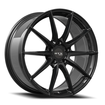 Rtx Rs03 Wheels Rims 17x7.5 5x100 Gloss Black 40mm | 083243