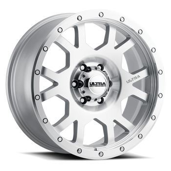 Ultra 113M Wheels Rims 20x10 8x170 Silver Machined -19mm | 113M-218719