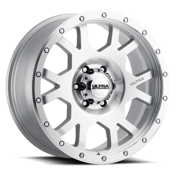 Ultra 113M 20x9 6x139.7/6x5.5 Silver Machined 1mm Wheels