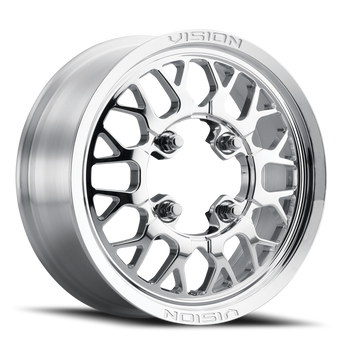 Vision Storm 346 Atv Wheels Rims 15x7 4x156 Polished 38mm | 346-157156P54