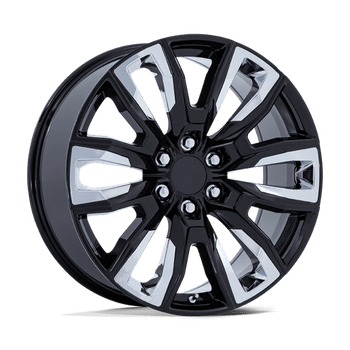 Performance Replicas Pr225 Wheels Rims 22x9 6x139.7 Gloss Black With ...