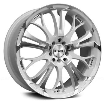 Hd Spinout Wheels Rims 20x8 5x115 5x120 Gloss White Machined 20mm ...