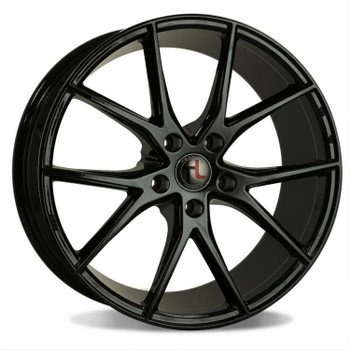 Traklite Aero Wheels Rims 18x8 5x100 Gloss Black 35mm | TL-AER705