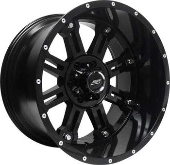 Bby Offroad 02 Big Nutz Wheels Rims 20x12 8x180 Black W/ Milled Rivets ...