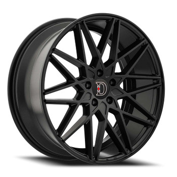 Defy D03 Wheels Rims 17x7.5 5x114.3 Satin Black 35mm | D03775545+35SB