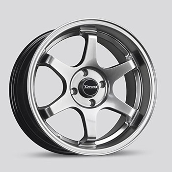 Drag Dr53 Wheels Rims 16x8.25 4x100 Hyper Black 25mm | DR531682262573HB1