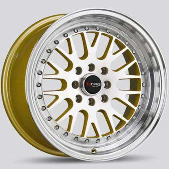Drag Dr58 Wheels Rims 16x8.25 4x100 4x114.3 Gold Machined 25mm ...