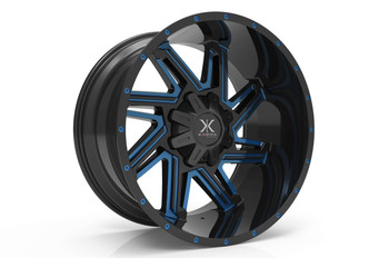 Karma Offroad K29 Wheels Rims 20x10 5x139.7 5x150 Black Milled With ...