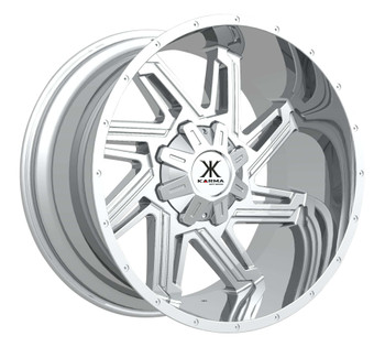 Karma Offroad K29 Wheels Rims 20x10 5x139.7 5x150 Chrome -12mm | K29 ...