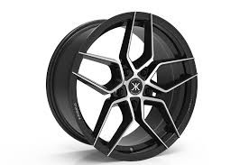 Karma Racing Kr-100 Wheels Rims 17x8 5x114.3 Black Machined 38mm ...