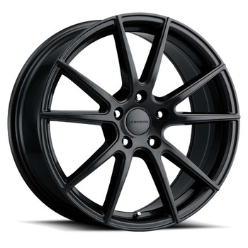 Liquid Metal Shift Wheels Rims 18x8 5x114.3 Satin Black 40mm | L35-8865SB