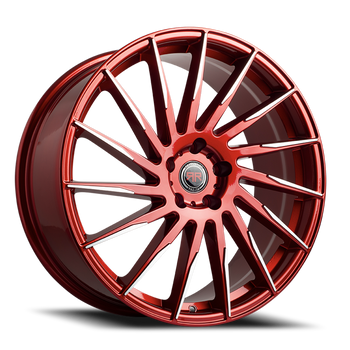 Revolution Racing Rr15 Wheels Rims 20x8 5x114.3 Candy Red Machined 40mm ...