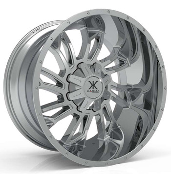 Karma Offroad K25 Wheels Rims 20x12 6x135 6x139.7 Chrome -44mm | K25 ...