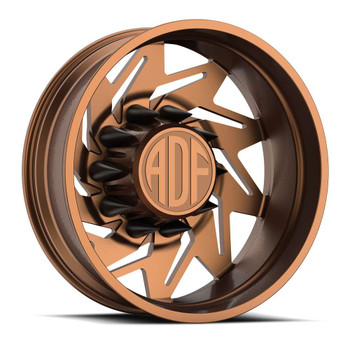 Adf Dually Flex Wheels Rims 22x8.25 8x200 Bronze -167mm