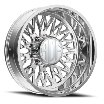 Adf Dually Techno Mesh Wheels Rims 24x8.25 10x225 Polished -167mm