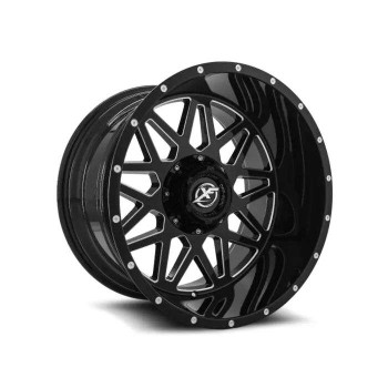 Xf Off-Road Xf-211 Wheels Rims 20x10 Blank Custom Drilled Gloss Black ...