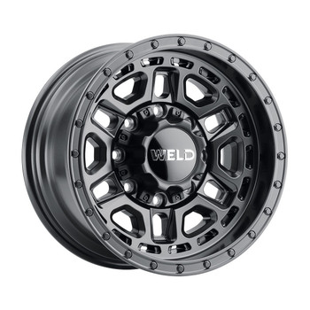 Weld Off-Road Crux Wheels Rims 17x9 5x114.3 5x127 Satin Black -35mm ...