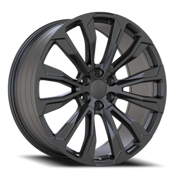 Replica Rs40 Wheels Rims 26x10 6x139.7 Gloss Black 31mm | RS40-2610655+31B