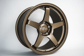 Endless Forged F01 18x9.5 5x114.3 Matte Bronze 38mm Wheels