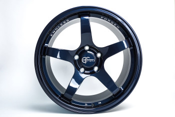 Endless Forged F01 18x9.5 5x120 Apex Blue 38mm Wheels