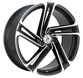 Impact Racing 610 Wheels Rims 20x8.5 5x108 Black Machined 35mm | 610BMF ...