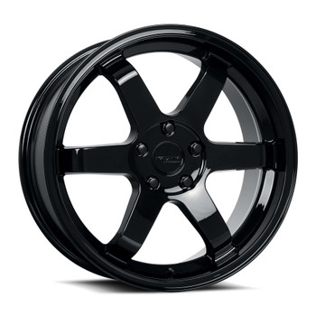 Katana Kr08 Wheels Rims 17x7.5 5x114.3 Gloss Black 40mm | KR08-177554GB