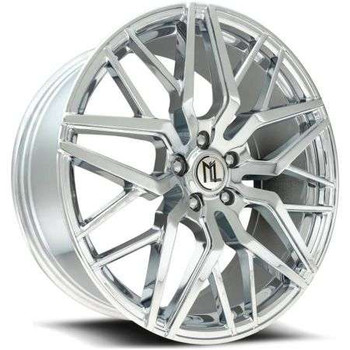 Modern Luxury Ml-3 Wheels Rims 22x9 5x112 Chrome 32mm | ML3-22905112+32C