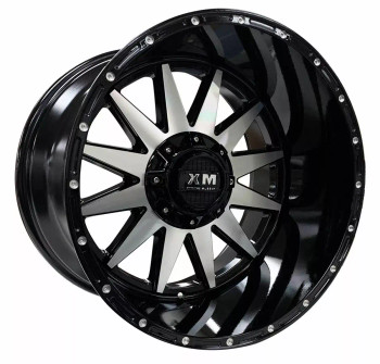 Xm Offroad Xm-312 Wheels Rims 20x12 5x139.7 5x150 Gloss Black Machined -44mm | XM312201251395150 ...