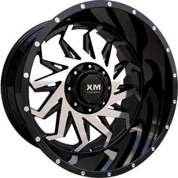 Xm Offroad Xm-330 Wheels Rims 26x14 8x180 Gloss Black Machined -76mm ...