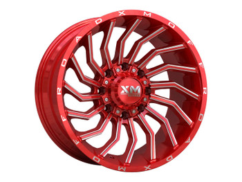 Xm Offroad Xm-356 Wheels Rims 20x10 6x135 6x139.7 Candy Red Milled -6mm ...