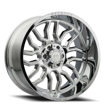 Revenge Rv205 Wheels Rims 20x10 6x135 6x139.7 Chrome -19mm | RV205 ...