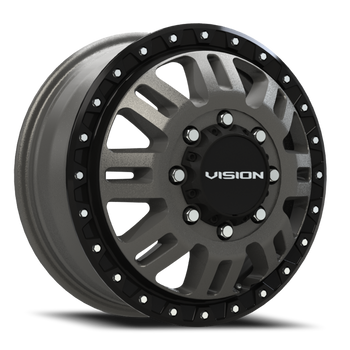Vision Manx 2 408 17x6.5 8x200 Satin Grey 121mm Wheels