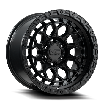 K2 Punisher K24 Wheels Rims 17x9 6x135 Semi Matte Black 0mm ...