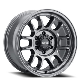 G-FX Tr28 18x9 5x135 Gloss Gun Metal 0mm Wheels