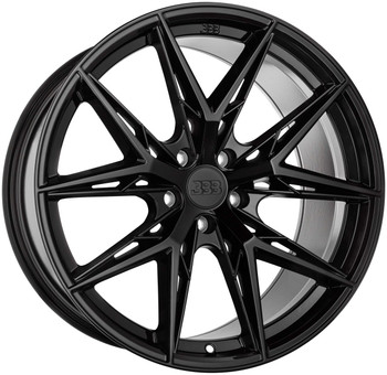 Big Baller Brand H162 Z11 Wheels Rims 20x9 5x115 Full Gloss Black 15mm ...