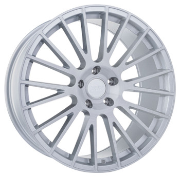Big Baller Brand H190 Z04 Wheels Rims 18x8 5x114.3 Gloss Silver With ...