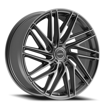 Motiv 429G Align 17x7.5 5x114.3 5x120 Graphite 40mm Wheels