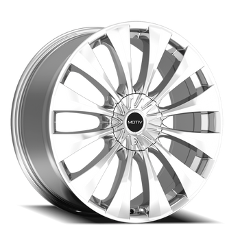 Motiv 436C 18x7.5 5x108/5x4.25 5x114.3 Chrome 42mm Wheels