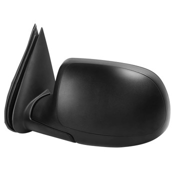 Spec-D Matte Black Left Side Manual Side Mirror | SPE RMV-SIV99M-FS-L