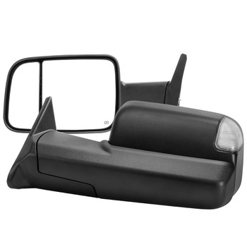 Spec-D Heated Black Texture Power Mirror | SPE RMX-RAM98HP-G1-FS