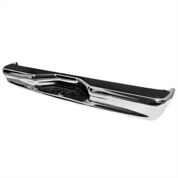 Spec-D Chrome Rear Step Bumper Without Sensor Hole | SPE SRB-ECO92CR-FS