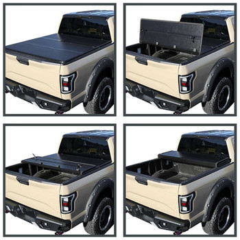 Spec-D 6.5 Foot Trifold Tonneau Cover | SPE TC3H-TUN07-65-MP