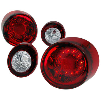Spec-D Red LED Tail Lights | SPE LT-COB052RLED-TM