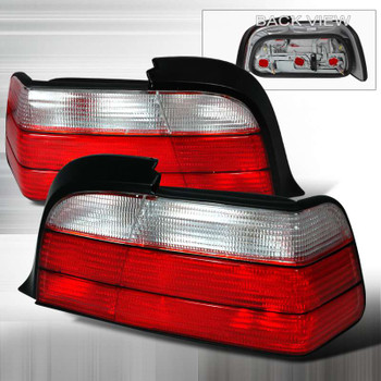 Spec-D Clear Red Altezza Tail Lights | SPE LT-E362RPW-KS