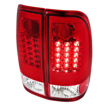 Spec-D Red LED Tail Lights | SPE LT-F15097RLED-TM