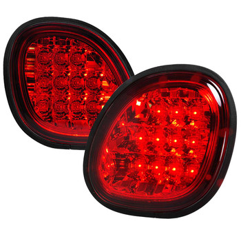 Spec-D Red LED Tail Lights | SPE LT-GS30098RLED-TMX