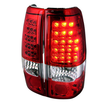 Spec-D Red LED Tail Lights | SPE LT-SIV99RLED-KS