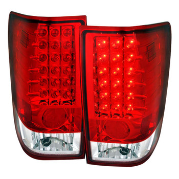 Spec-D Red LED Tail Lights | SPE LT-TIT04RLED-TM